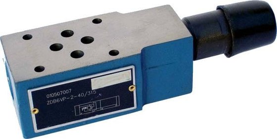 Standard Pilot Sandwich Modular Controls Hydraulic Valves For Hydraulic Systems supplier
