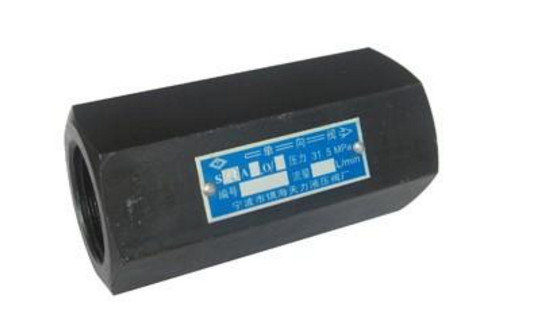 S type unidirectional valve , Tube check valve hydraulic valve directional  control valve supplier