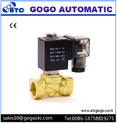 Compact Pilot Water Solenoid Valve 1/2 inch 20bar Orifice 10mm 110V AC PXC-04 NBR supplier