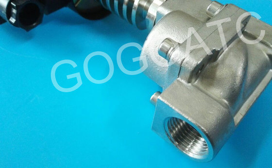 High Temp Water Solenoid Valve With Pilot Piston Type G3/8" - G2" Port Size Stainless Steel Valve Body supplier