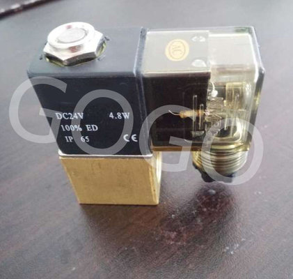 Direct Acting Micro Control Valve , Aluminium Miniature Solenoid Valve Air Compressor Silent Pump Accessories supplier