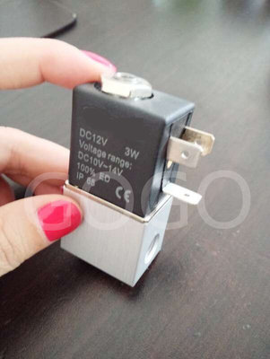 Direct Acting Micro Control Valve , Aluminium Miniature Solenoid Valve Air Compressor Silent Pump Accessories supplier