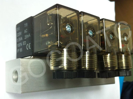 Direct Acting Micro Control Valve , Aluminium Miniature Solenoid Valve Air Compressor Silent Pump Accessories supplier