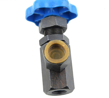 Steel Threaded formula Hydraulic Ball Valve Pressure Gauge Switch KF L type supplier