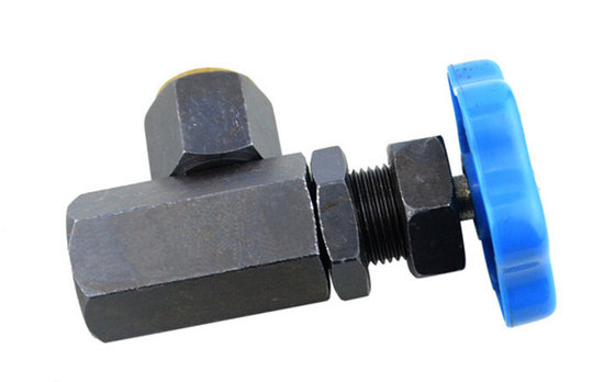 Steel Threaded formula Hydraulic Ball Valve Pressure Gauge Switch KF L type supplier