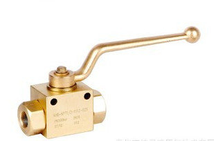 PN500 KHB Series SAE Thread Hydraulic Ball Valve for Pressure Range 16MPa - 42MPa supplier