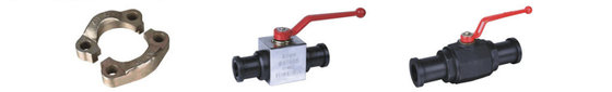 Flange Connection Hydraulic Ball Valve For Opening / Closing Hydraulic System supplier