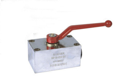 Gas / Oil Pipe System High Pressure Valves , HP KHP Series Plate Type Hydraulic Spool Valve supplier