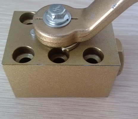 Gas / Oil Pipe System High Pressure Valves , HP KHP Series Plate Type Hydraulic Spool Valve supplier