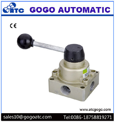 40 Micron Filtered Air Adjustment Valve Port 1/2" , Low Pressure Manual 4 Way Valve supplier
