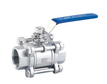 BSPT / NPT / PT / BSPP Thread Ball Valve , DN15 - DN100 SS Ball Valve API-598 supplier