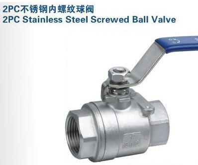 Stainless Steel Hydraulic Ball Valve thread Connection 1/2" - 8" Port Size supplier