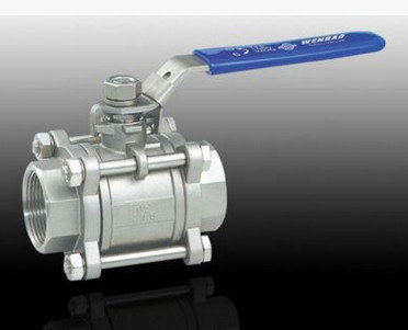 Stainless Steel Threaded Hydraulic Ball Valve Medium Pressure Manual Operated supplier