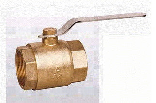 Hydraulic Directional Valves , nickel / chrome Surface  Famale Thread Brass Ball Valve supplier