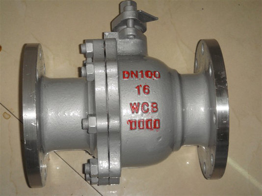 Stainless Steel Flange Ball Valve Q41f , Hydraulic Low Pressure Ball Valves supplier