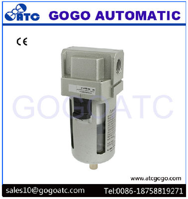 Pneumatic Air Filter Air Source Treatment Unit With Copper Cartridge Manual Drain SMC Type supplier