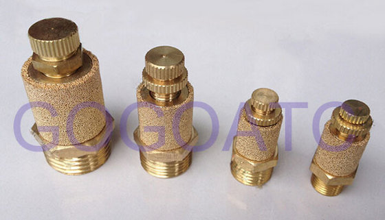 Brass Regulated Control Silencer Quick Connect Hose Fittings BESL Pneumatic Air Muffler supplier