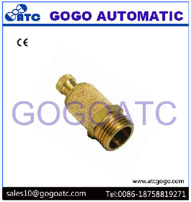 Brass Regulated Control Silencer Quick Connect Hose Fittings BESL Pneumatic Air Muffler supplier