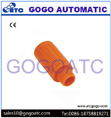 Quick Connect Hose Pneumatic Exhaust Silencer , Pneumatic Vacuum Filter Pneumatic Muffler Silencer PSL PSU Series supplier