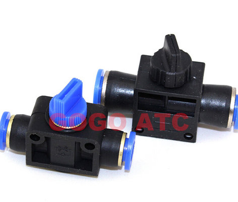 HVFF Pneumatic Hand Manual Valve Quick Connect Hose Fittings Air Pressure Switch for 8mm Hose supplier