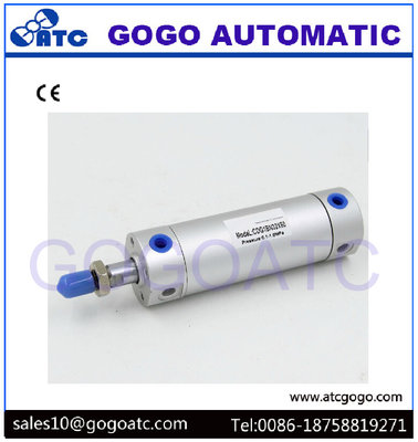 double acting CG1series 32x50 round line Compact Air Cylinders 32mm bore 50mm stroke supplier