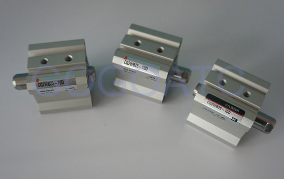 Compact Air Cylinders CQ2WB12-10 bore 12mm stroke 10mm Standard Double Acting Double Rod pneumatic cylinder supplier