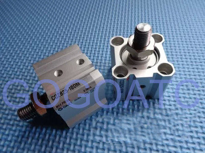 similar SMC Compact Air Cylinders bore 100mm stroke 100mm Double Acting single rod Pneumatic Compact Cylinder supplier
