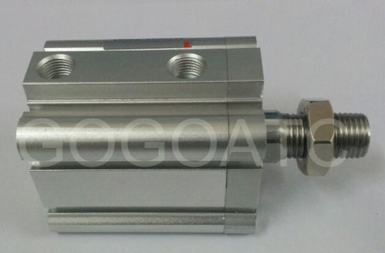 single rod Pneumatic Compact Air Cylinders CQSB20-50D bore 20mm stroke 50mm Double Acting supplier