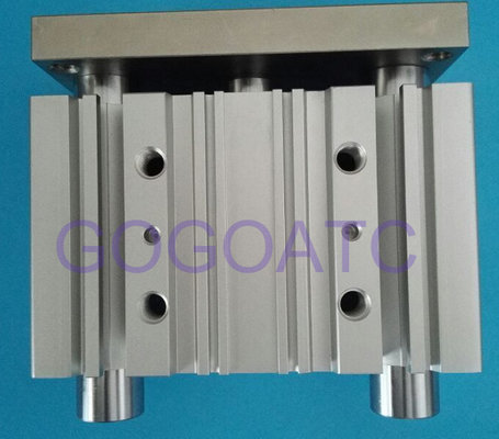 Compact Guided Pneumatic Cylinder , Single Rod Double Acting Smc Air Cylinder supplier