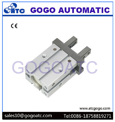 Pneumatic Double Acting Compact Air Cylinders Gripper Smc  Angular Style Aluminium Clamps Mhc2-10d supplier
