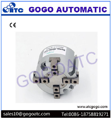 Pneumatic Compact Air Cylinders Double Acting Parallel Grippers 0.1 - 0.6 Mpa Operating Pressure supplier