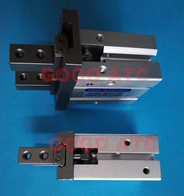 Single Acting Normally Open Mini Compact Air Cylinders MHZ2-10S SMC Type Aluminium Air Clamps supplier