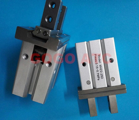 Single Acting Normally Open Mini Compact Air Cylinders MHZ2-10S SMC Type Aluminium Air Clamps supplier