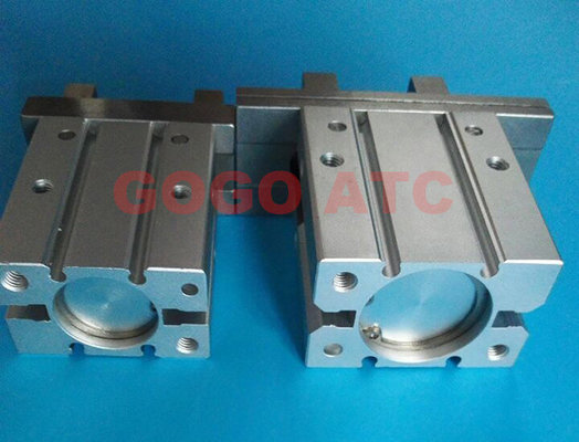 Single Acting Normally Open Mini Compact Air Cylinders MHZ2-10S SMC Type Aluminium Air Clamps supplier