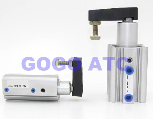 Double Acting Pneumatic Actuator , Rotating Air Cylinder With 16mm Bore 10mm Stroke supplier