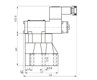 Explosion isolation solenoid check valve  GDAW 52 , Hydraulic Directional Valves supplier