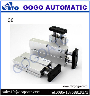 10 mm Bore 30 mm Stroke Compact Air Cylinders For Filling Machine Parts Dual Rod Cylinders supplier