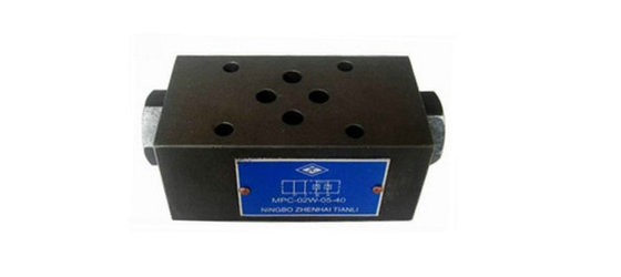 Z1S  High Efficiency Casting electronic Modular Check Valve , Hydraulic Stacked One way Valve supplier