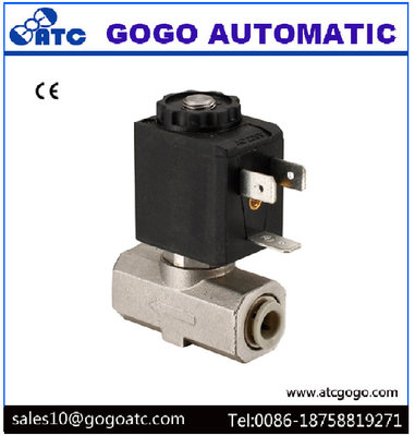 Food Safe Solenoid Valve , SUS316 Stainless Steel Solenoid Valves For Water / Beverage supplier