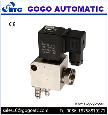 Food Safe Solenoid Valve , SUS316 Stainless Steel Solenoid Valves For Water / Beverage supplier