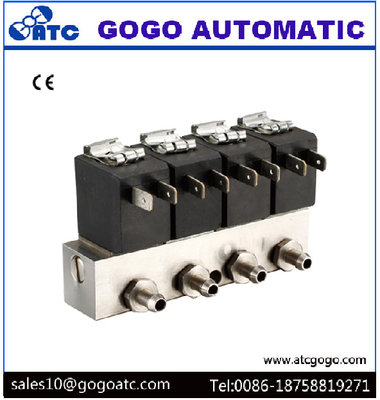 Food Safe Solenoid Valve , SUS316 Stainless Steel Solenoid Valves For Water / Beverage supplier