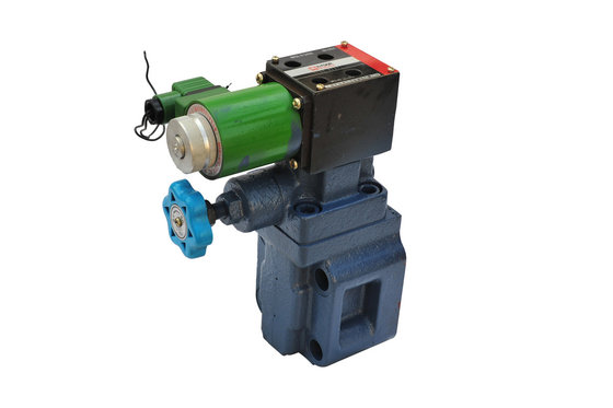 Adjustable Pressure Relief Valve , Safety Hydraulic Remote Control Valve Low Noise supplier