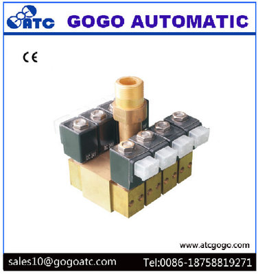 Normally Closed Digital Water Curtain Solenoid Valve Manifolds 5.0 - 10 mm Orifice supplier