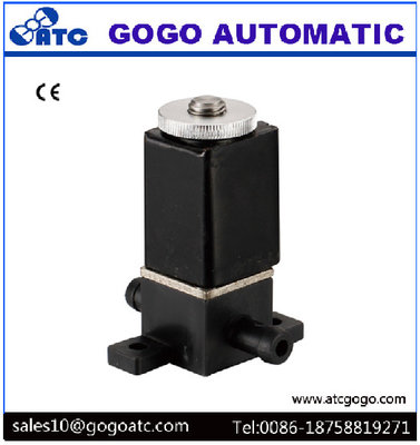 Pneumatic Solenoid Valve Flow Rate Adjustable , Electric Solenoid Air Valve Double Flow Pathways supplier