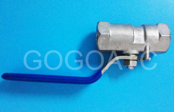 SS304 Stainless steel 2 way Electric Ball Valve With Small DN6 Female thread 1/4" BSP supplier