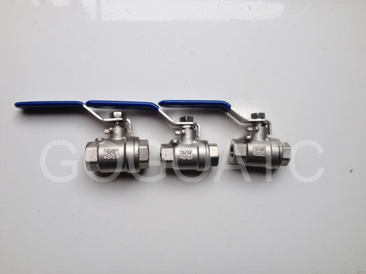 DN25 Female thread 1 inch BSP SS304 Electric Ball Valve 2 way Control -20 - 180 Deg Working Temp supplier