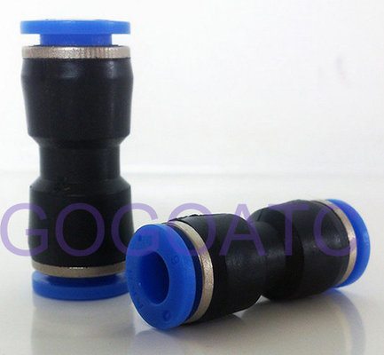 Straight Quick Connect Hose Fittings 12mm Pneumatic Pipe One Touch Union Joint supplier