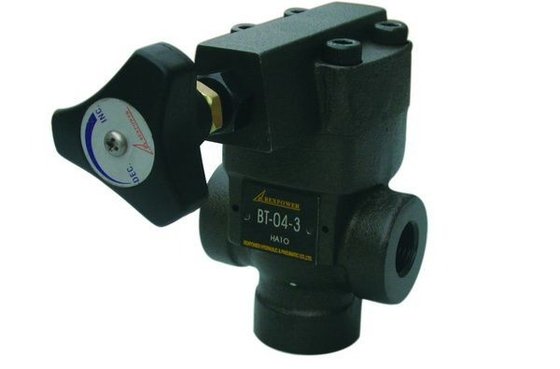 Pilot Operated Adjustable Pressure Relief Control Valve With Casting Iron Material supplier