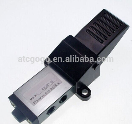 1/4 Inch Port 3 / 5 Way Foot Pedal Mechanical Control Valve 0.05 - 0.8mpa Wok Pressure supplier