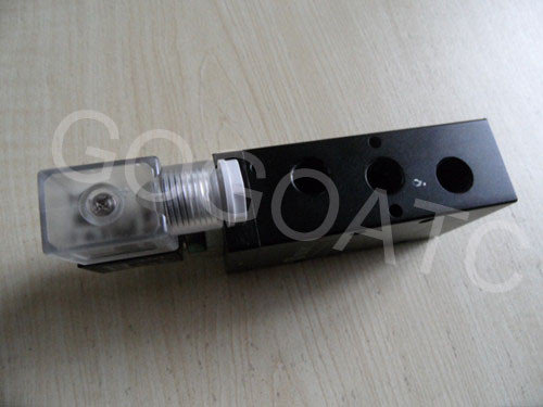 1/4 Inch Cut Off 5 Port 2 Position Solenoid Valve , 40 Micron Filtered Air Large Flow Tiger Valve supplier
